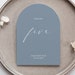 Arch Table Number Template With Calligraphy Font, Modern Arch Wedding ...