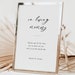 In Loving Memory Wedding Table Sign Design, Memorial Reception Table ...