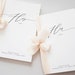 Elegant Wedding Vow Template With Script Font Modern Simple Printable ...