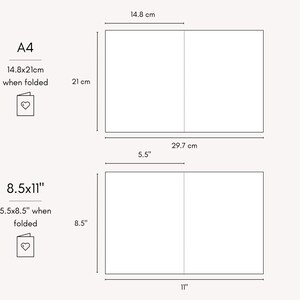 Bridal Party Info Booklet Template for Bridesmaids and Groomsmen ...