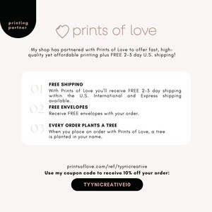 Printable Minimalist 4x9 Invitation Card Template With Photo and QR ...