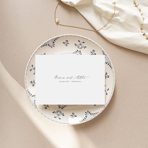 Printable RSVP + Wedding Attire Card Template With QR Code, Guest Dress ...