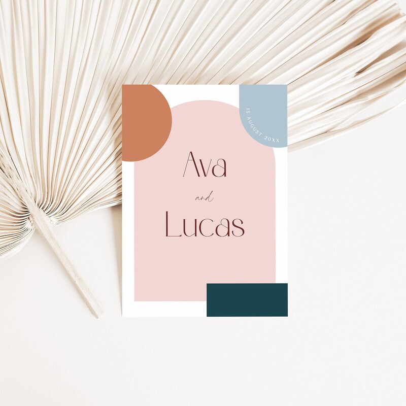 Colorful Invitations - Etsy