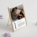 Fun Facts Table Number Template With Photo Modern Love Story Table Sign ...