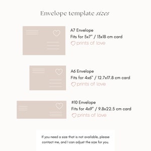 Modern Calligraphy Envelope Template, Wedding Addressed Envelope Template, Modern Envelope, Edit ...