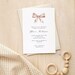 Printable Baby Shower Invitation Template With Beige Bow, Elegant Baby ...