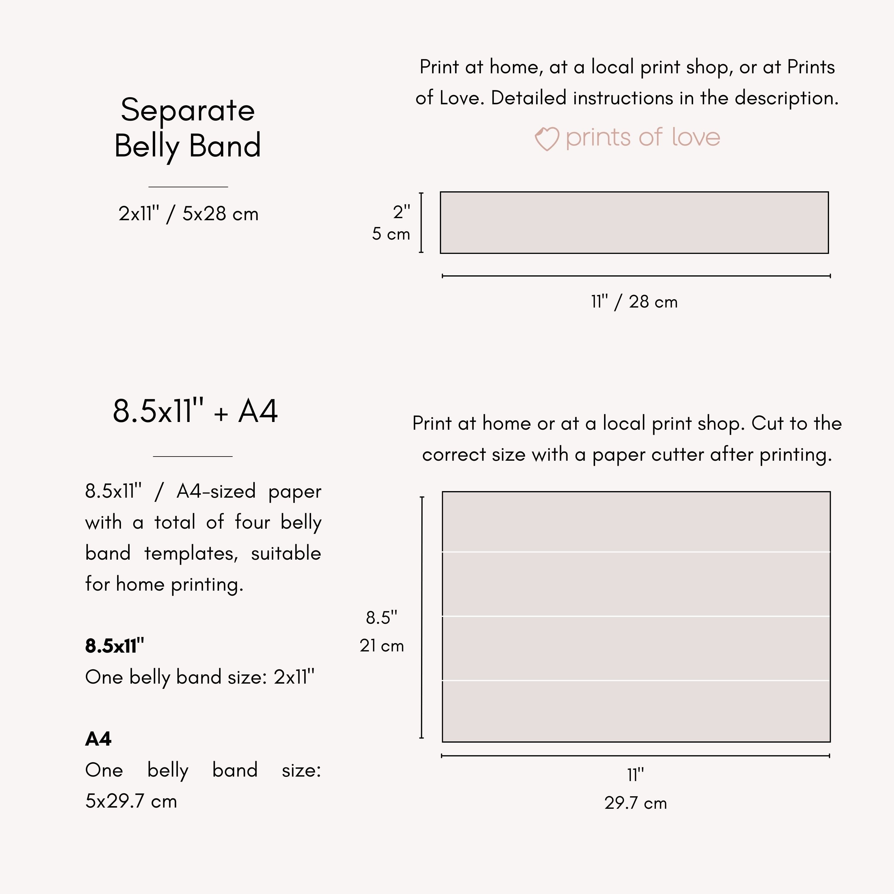 Printable Envelope Liner, Belly Band & Vellum Wrap Template Set, Floral ...