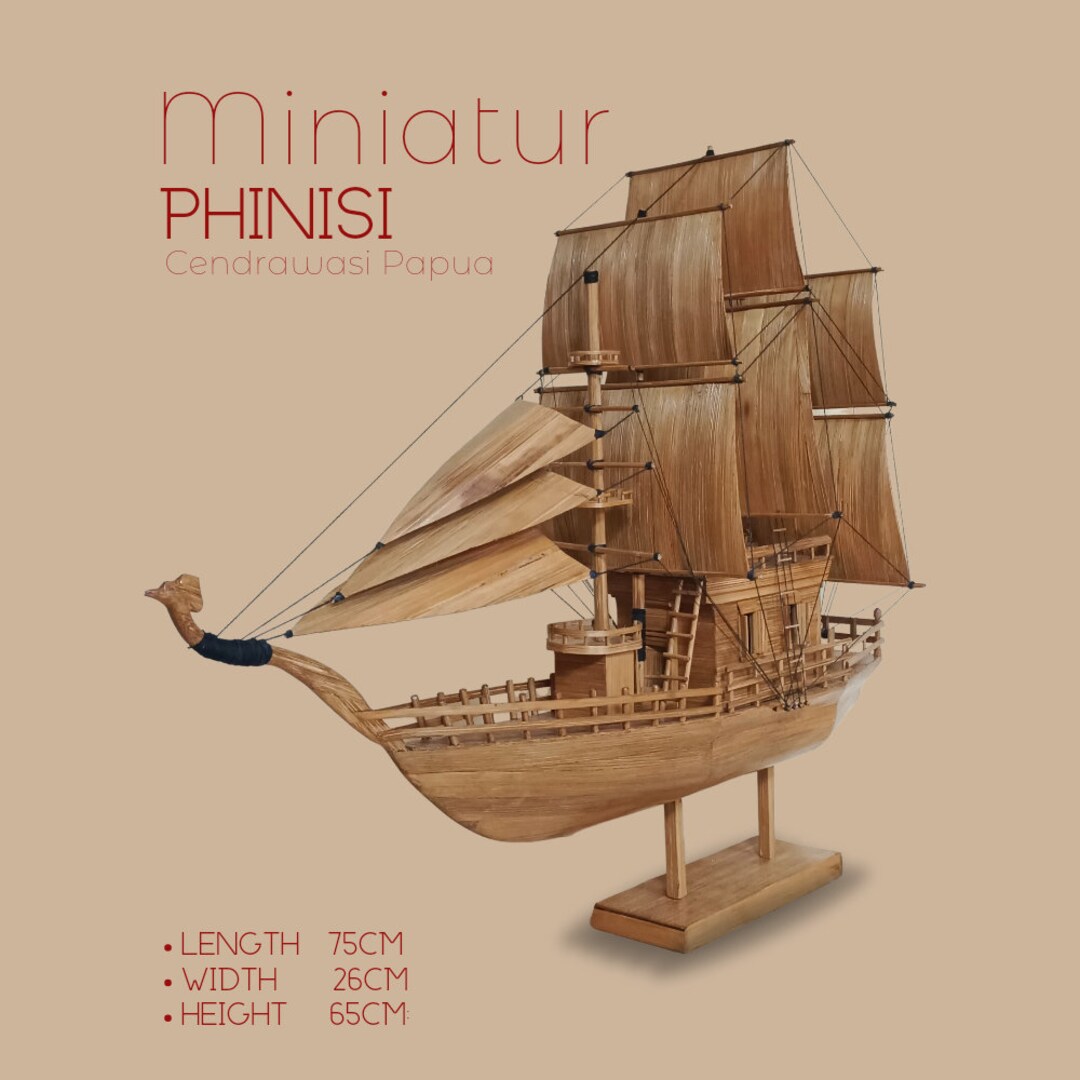 Ship Model Bamboo Ship Model Handmade Ship Model 30 - Etsy Australia