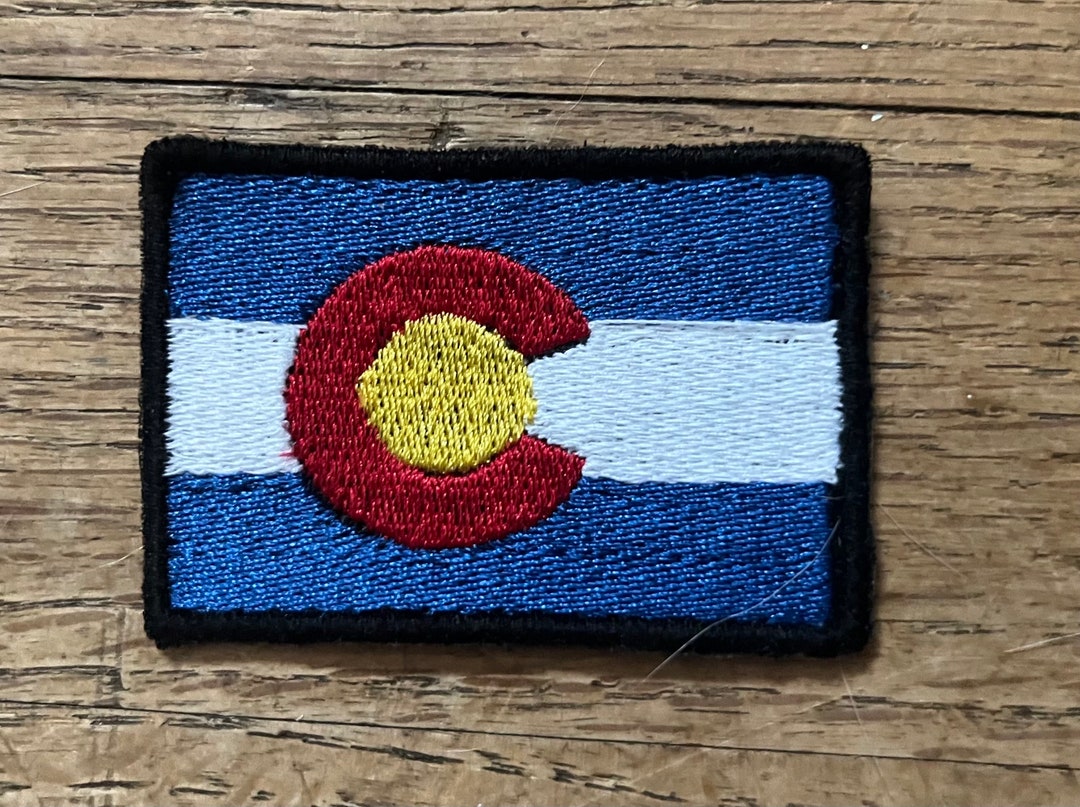 Handcrafted Colorado Embroidery Patch - Iron-on Sewing Applique - Etsy