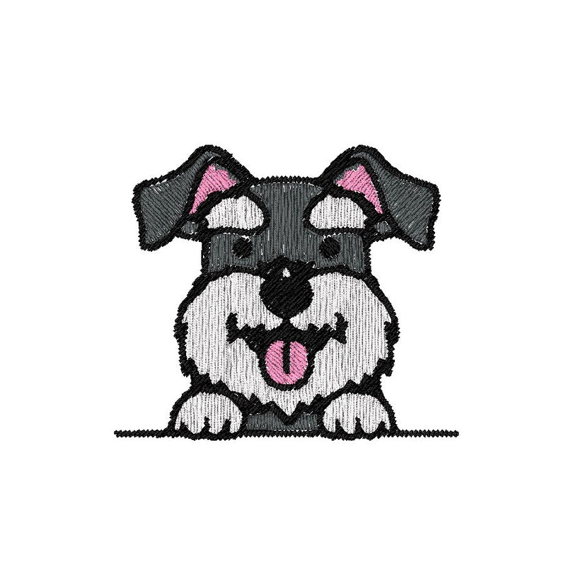 Schnauzer Patch - Etsy