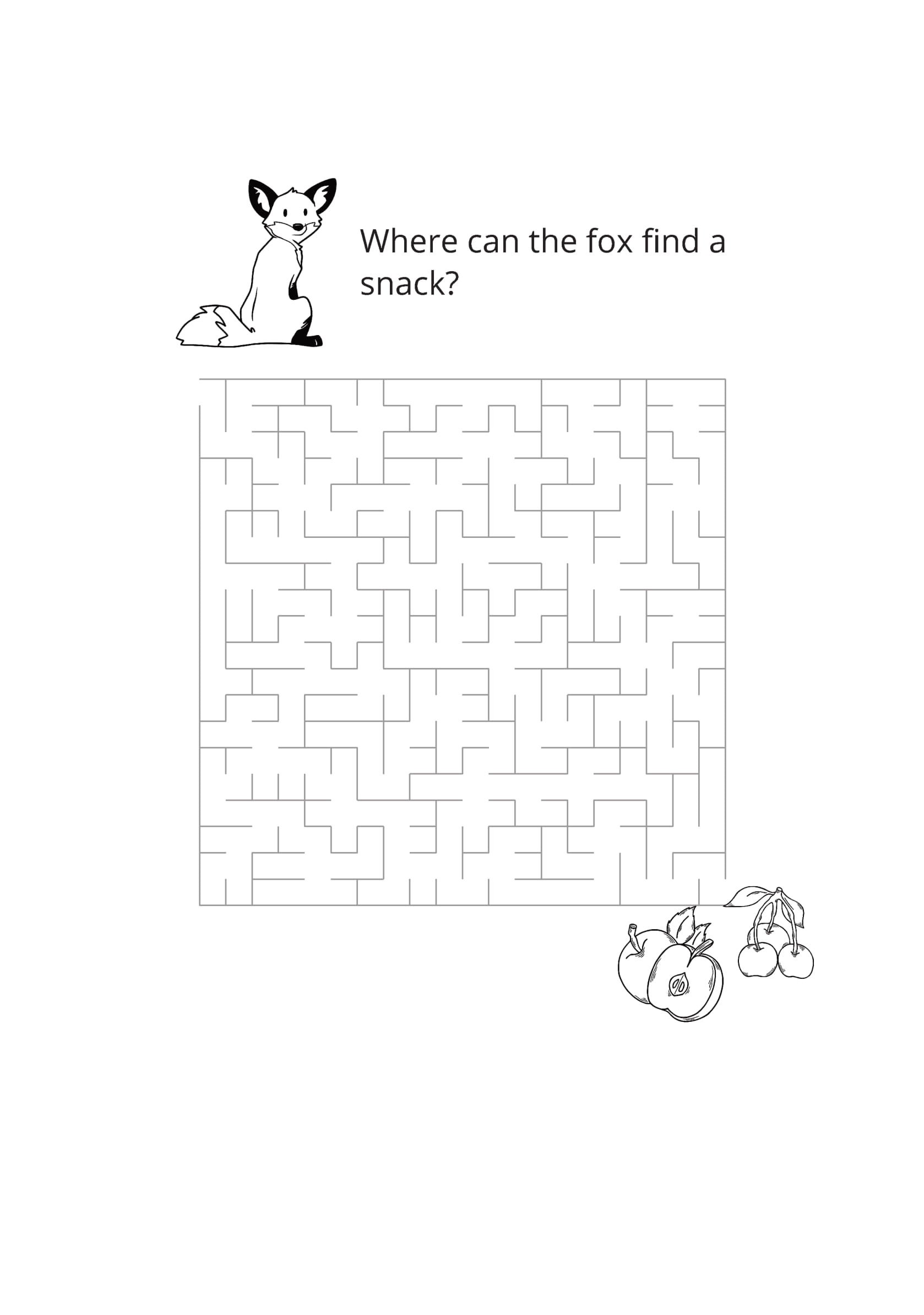 6 Printable Activity Pages for Children - Etsy