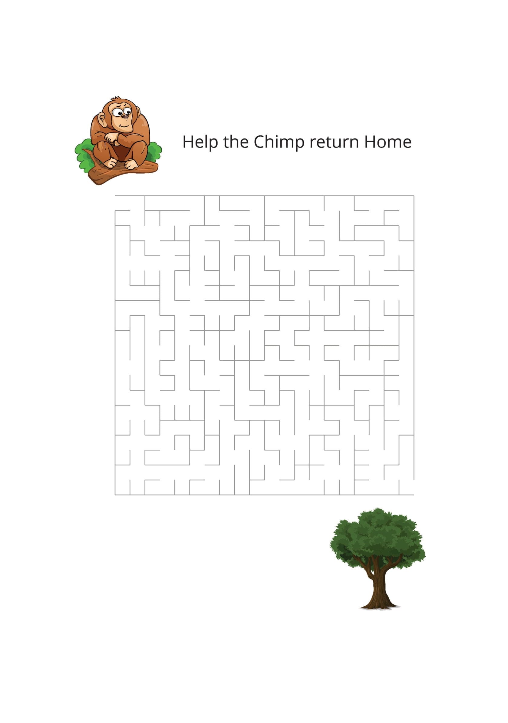 6 Printable Activity Pages for Children - Etsy