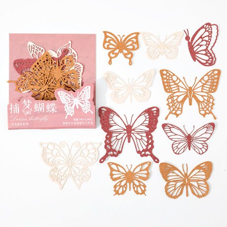 20 PCS Aesthetic Hollow Craft Paper S and Collages | Scrapbooking and ...