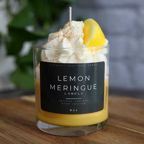 Lemon Candle - Etsy