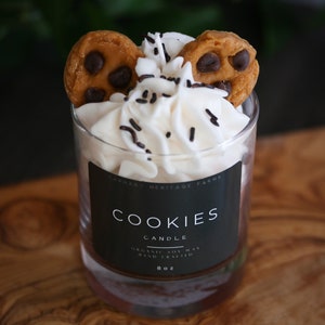 Fresh Baked Cookies Dessert Candle - Etsy