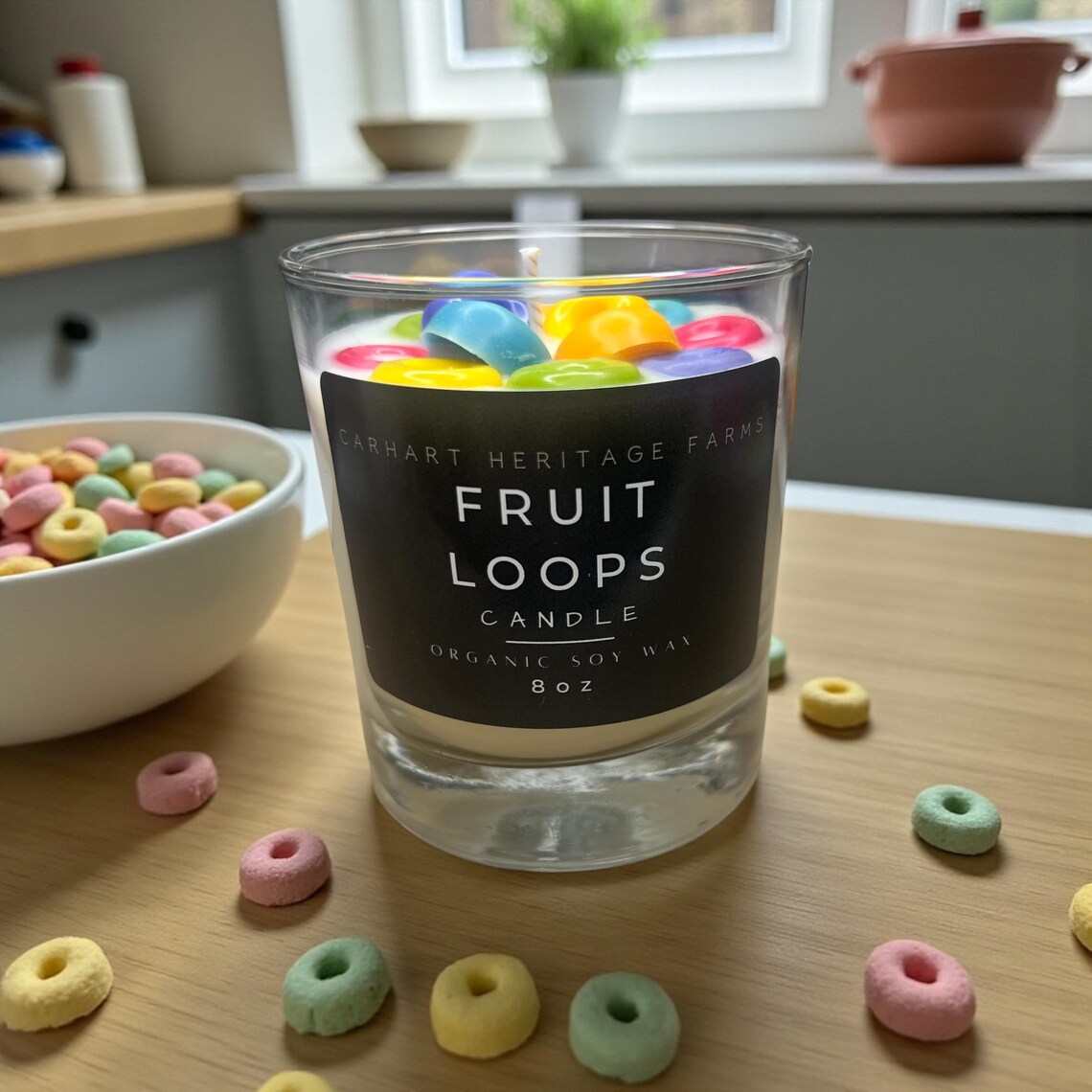 Fruit Loops Dessert Candle - Etsy