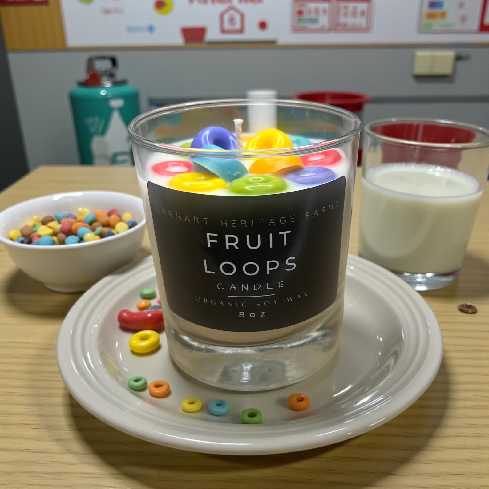 Fruit Loops Dessert Candle - Etsy