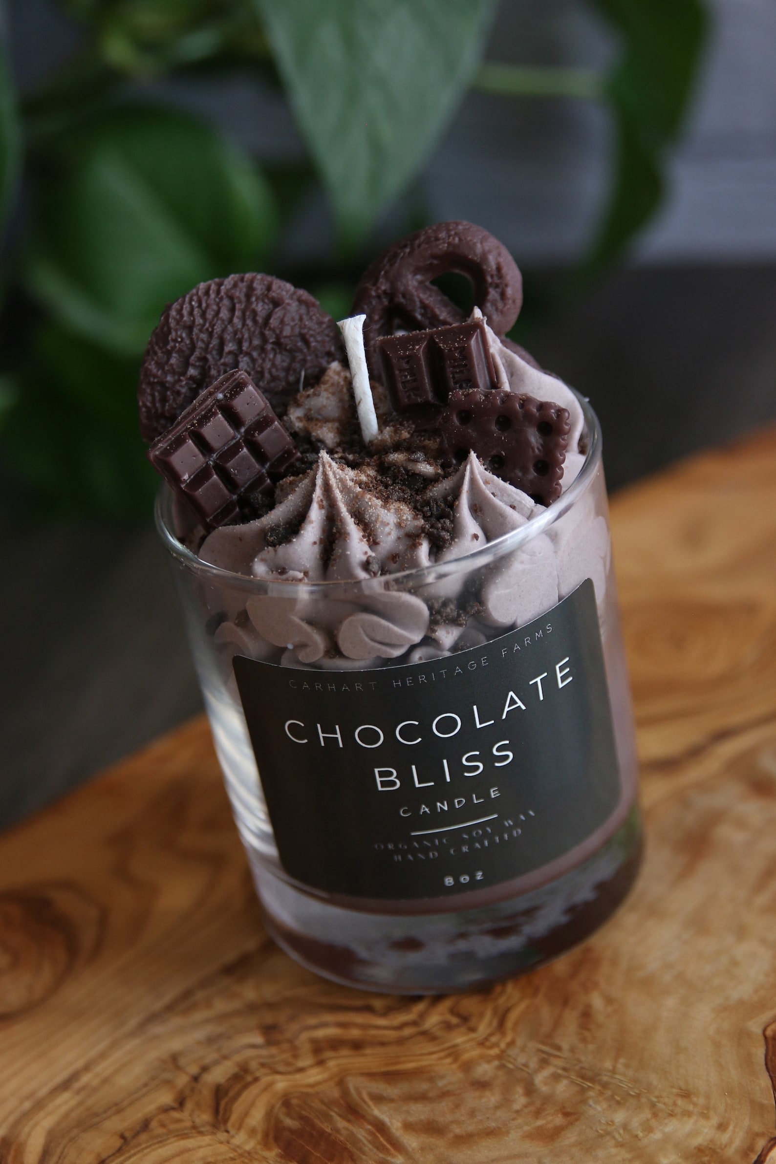 Chocolate Bliss Dessert Candle - Etsy