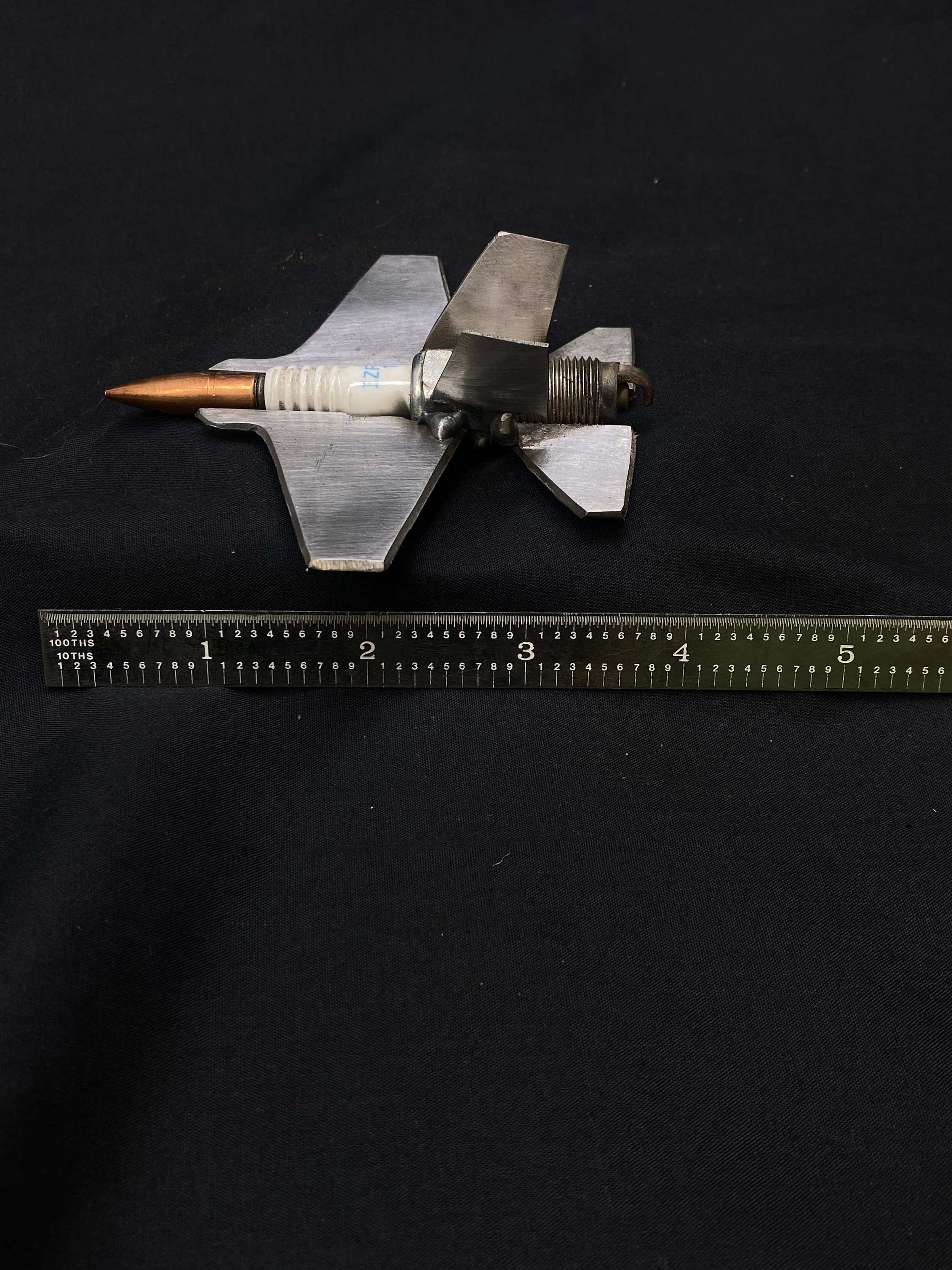 Spark Plug Fighter Jet Model - Etsy