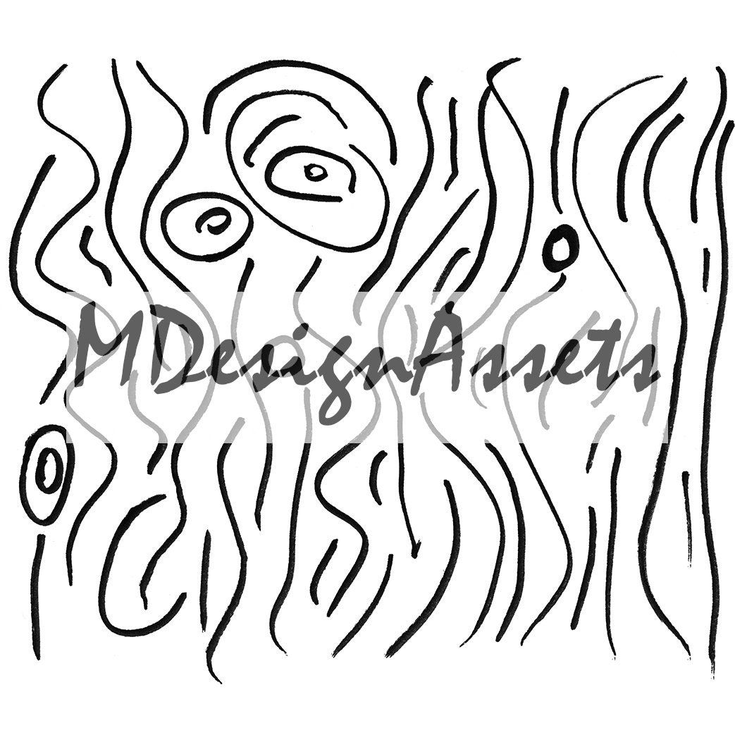 Line Style Shape Graffiti & Stickers, Art Collage Assets, 100+PNG Files ...