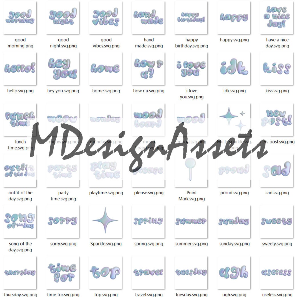 Y2k Inflate Balloon SLOGAN, Art Collage Assets, AI&PNG Files Free ...