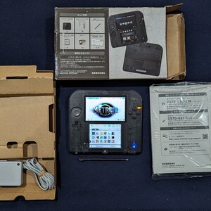 Custom Nintendo 2DS Console Translucent Black With 32 GB Microsd ...