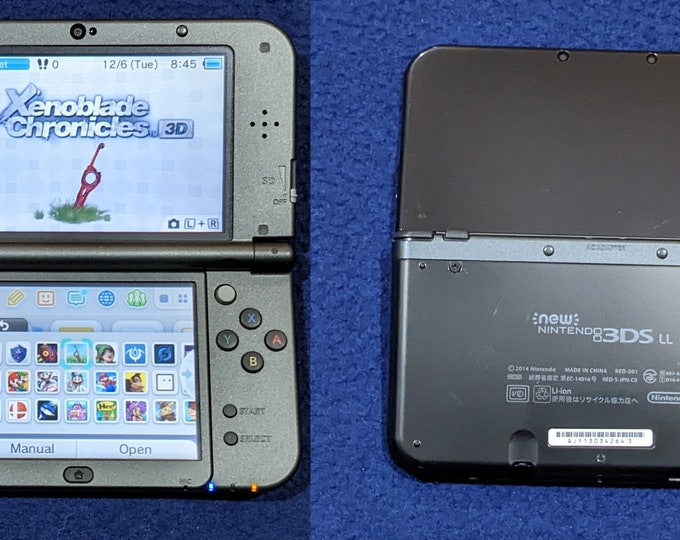 Custom Nintendo "new" 3DS XL With 32 GB Microsd, Screen Protectors - Etsy