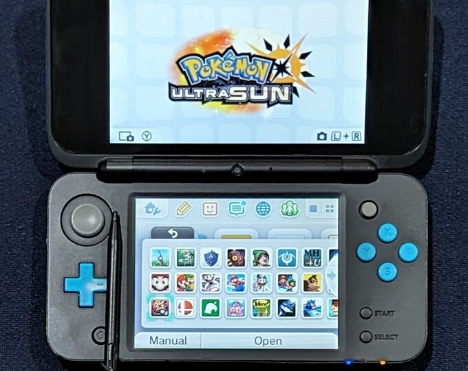 Custom Nintendo new 2DS XL Console With 64 GB Microsd - Etsy