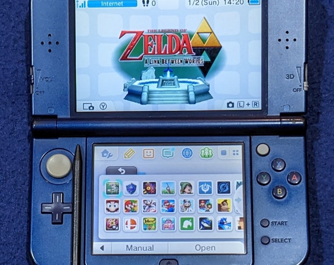 Custom Nintendo new 3DS XL IPS Top Screen With 64 GB Microsd - Etsy