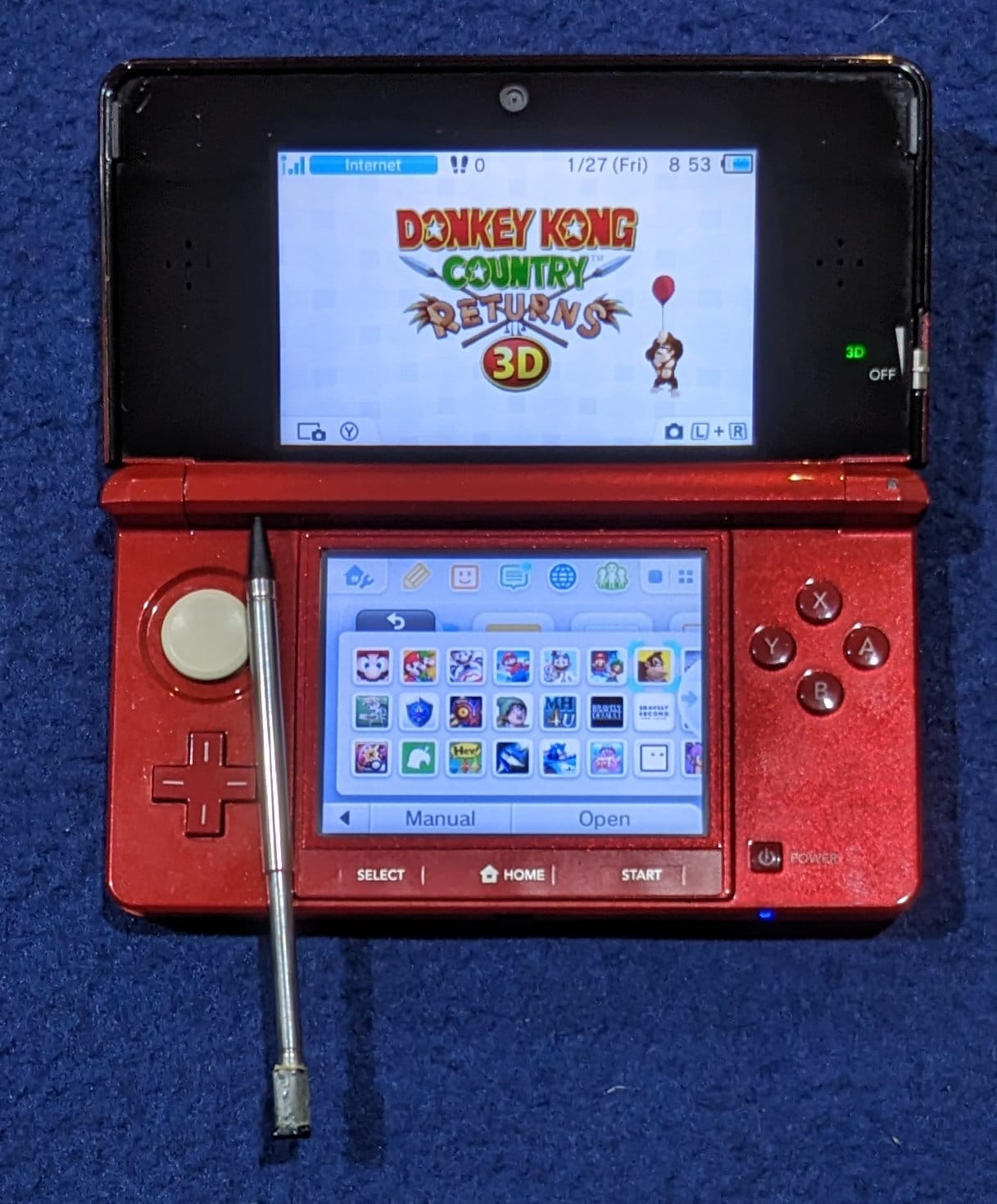 Nintendo 3ds Xl Red Box