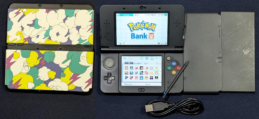 Custom Nintendo "new" 3DS With Replica Boo Faceplates, 128 GB Microsd ...