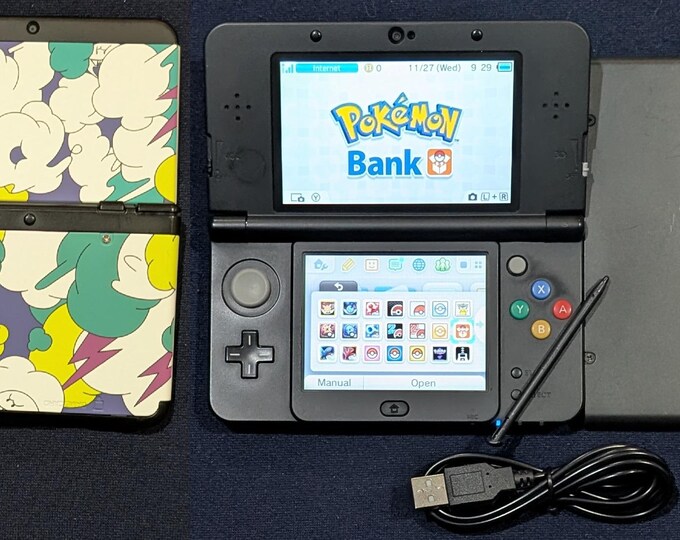 Custom Nintendo "new" 3DS With Replica Boo Faceplates, 128 GB Microsd ...