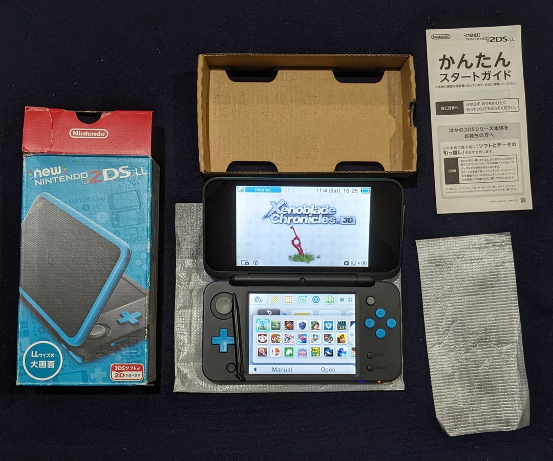 Custom Nintendo new 2DS XL Console With 64 GB - Etsy