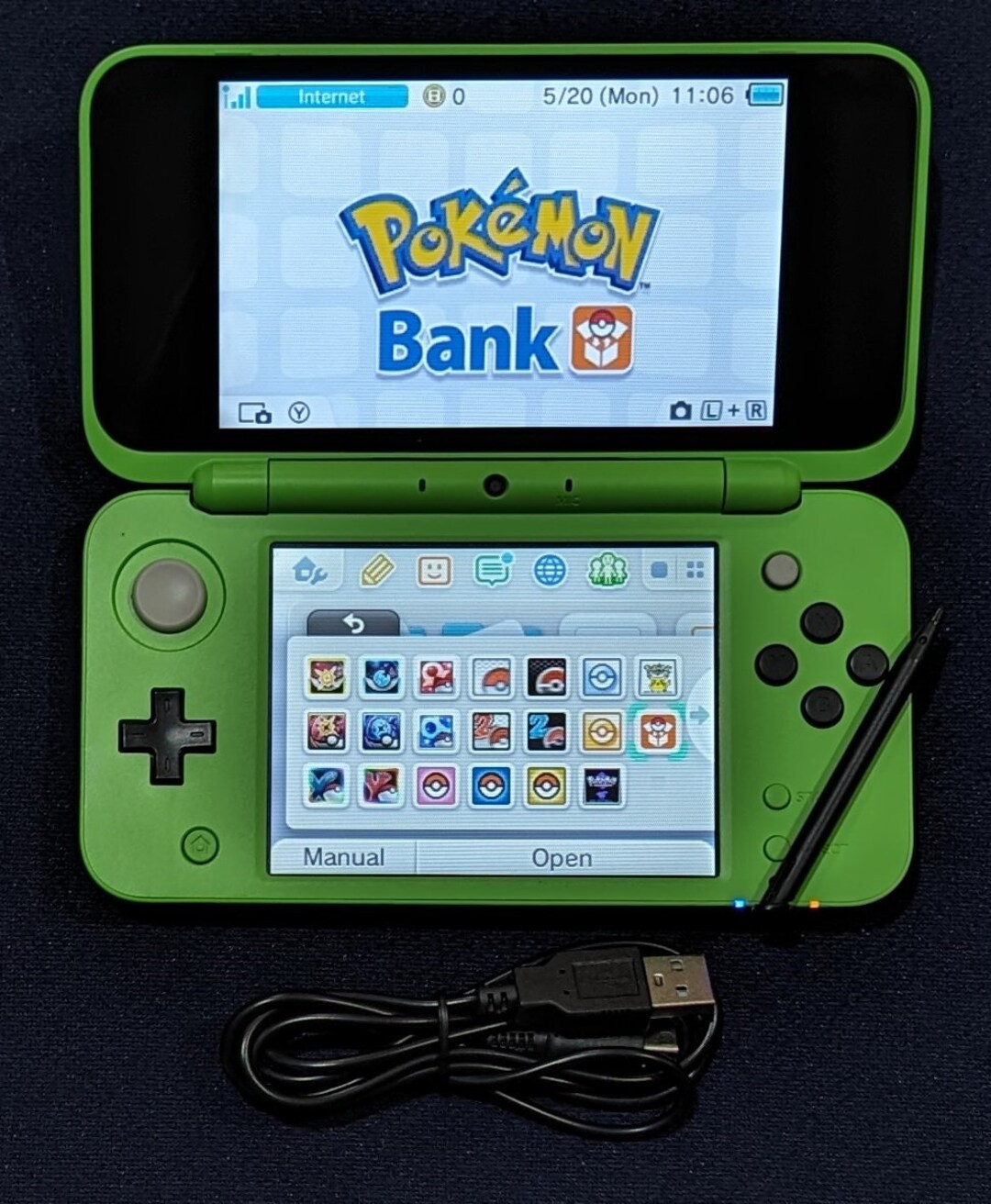 Custom Minecraft Nintendo new 2DS XL Console With 128 GB Microsd, USB ...