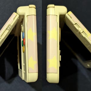 Custom Nintendo new 3DS With Pink Star Faceplates, 128 GB Microsd ...