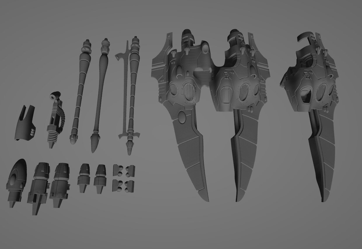 3D FILE Eldar Lynx Heavy Tank Warhammer 40k Aeldari - Etsy