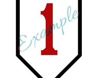 Big Red One Sticker - Etsy