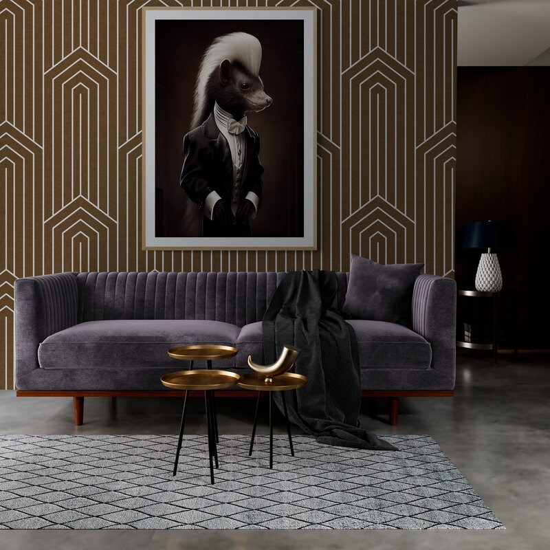 Skunk Wandkunst Skunk Wanddekor Skunk Poster Skunk - Etsy.de