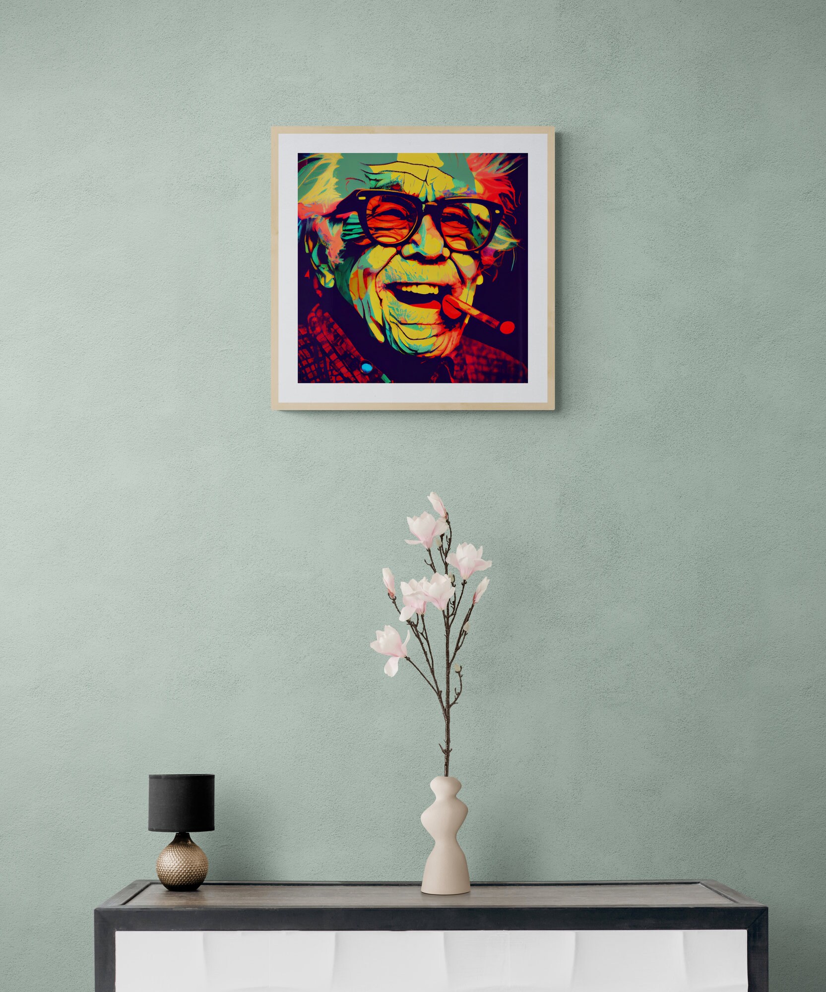 Stan Lee Wall Art, Andy Warhol Art Print, Stan Lee Poster, Famous ...
