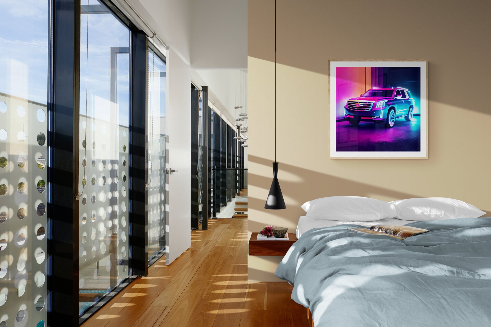 Cadillac Escalade Wall Art, Classic Car Poster, Cadillac Gifts ...