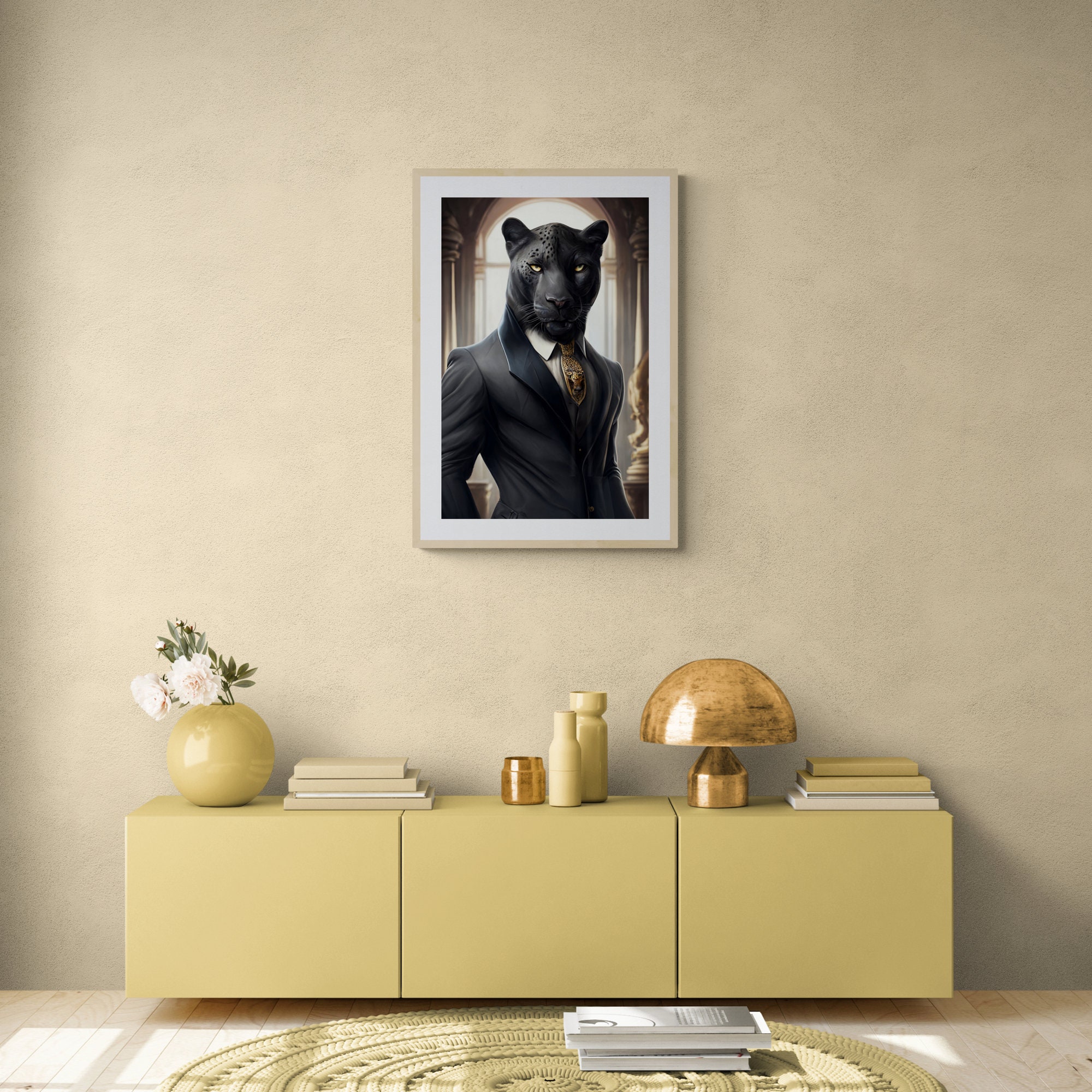 Panther Wall Art, Panther Wall Décor, Panther Poster, Panther Gift ...