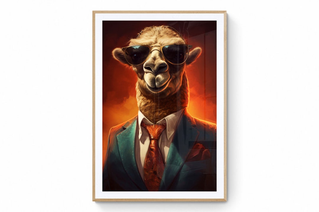 Camel Wall Art, Camel Wall Décor, Camel Poster, Camel Gift, Camel ...