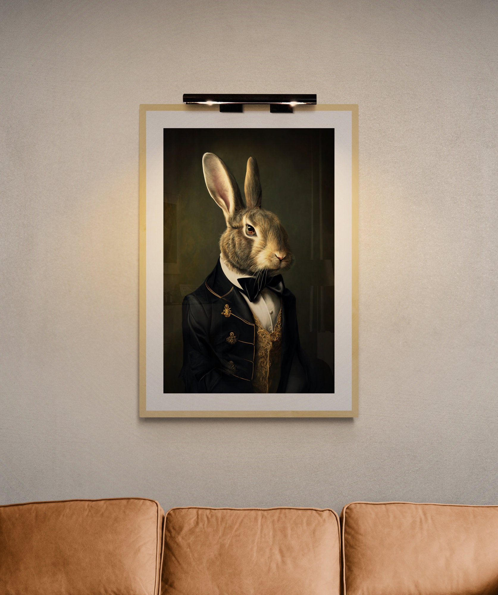 Rabbit Wall Art Rabbit Wall Décor Rabbit Poster Rabbit - Etsy
