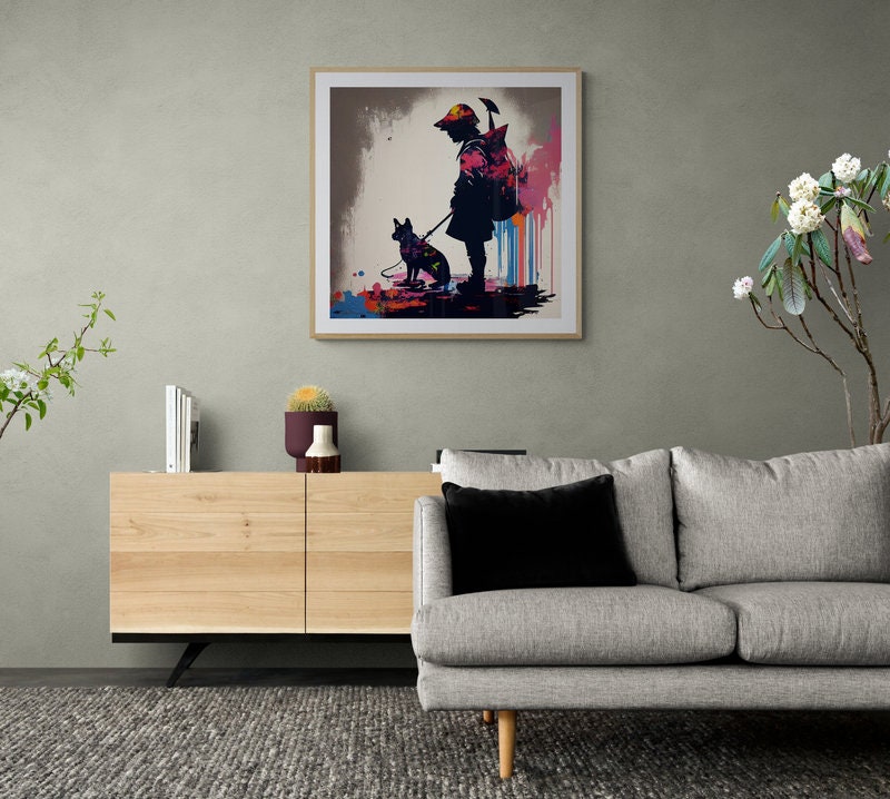 Banksy Wall Art, Banksy Poster, Banksy Canvas, Banksy Print, Digital ...