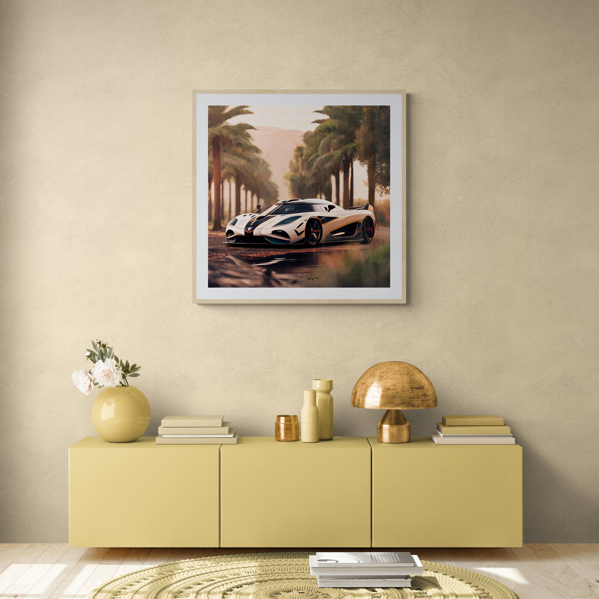 Koenigsegg Car Wall Art, Sports Car Digital Art, Car Printable Art ...