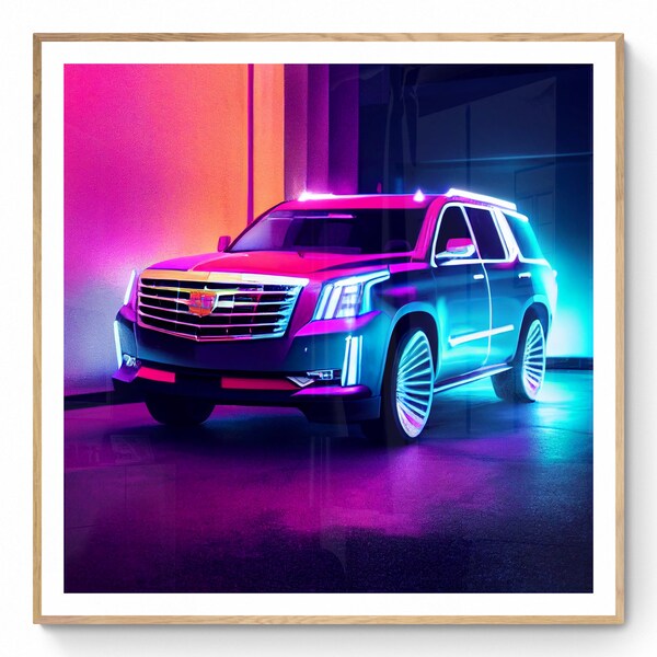 Cadillac Escalade Poster - Etsy