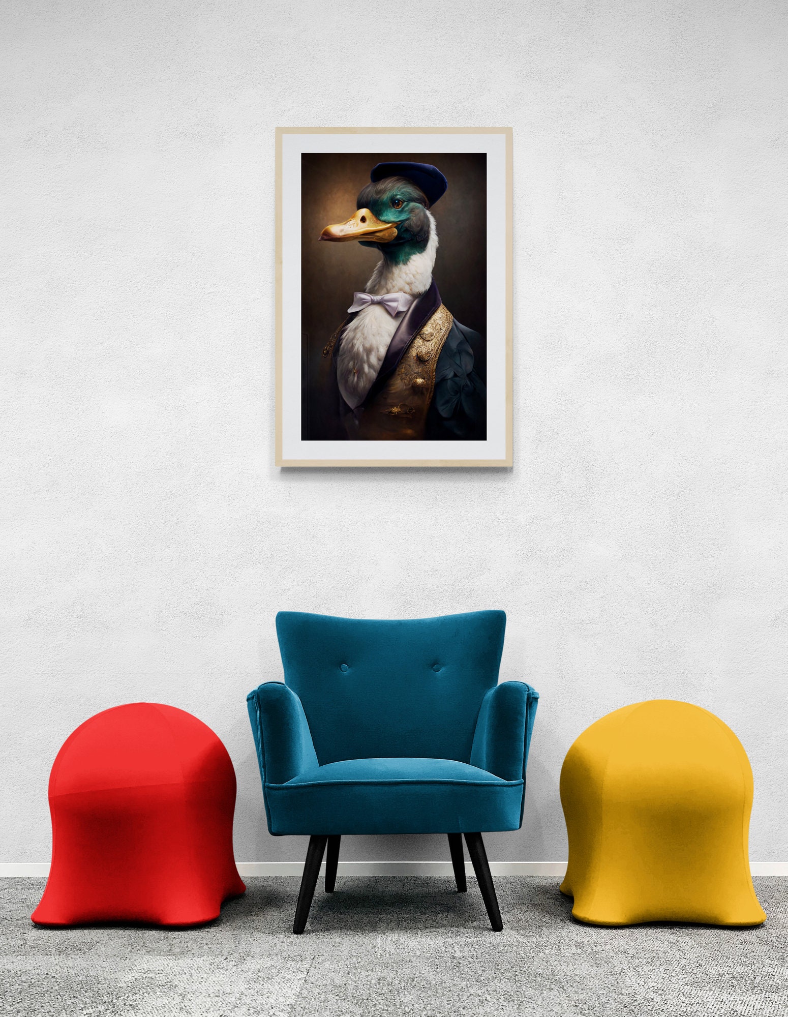 Duck Wall Art, Duck Wall Décor, Duck Poster, Duck Gift, Duck Lovers ...