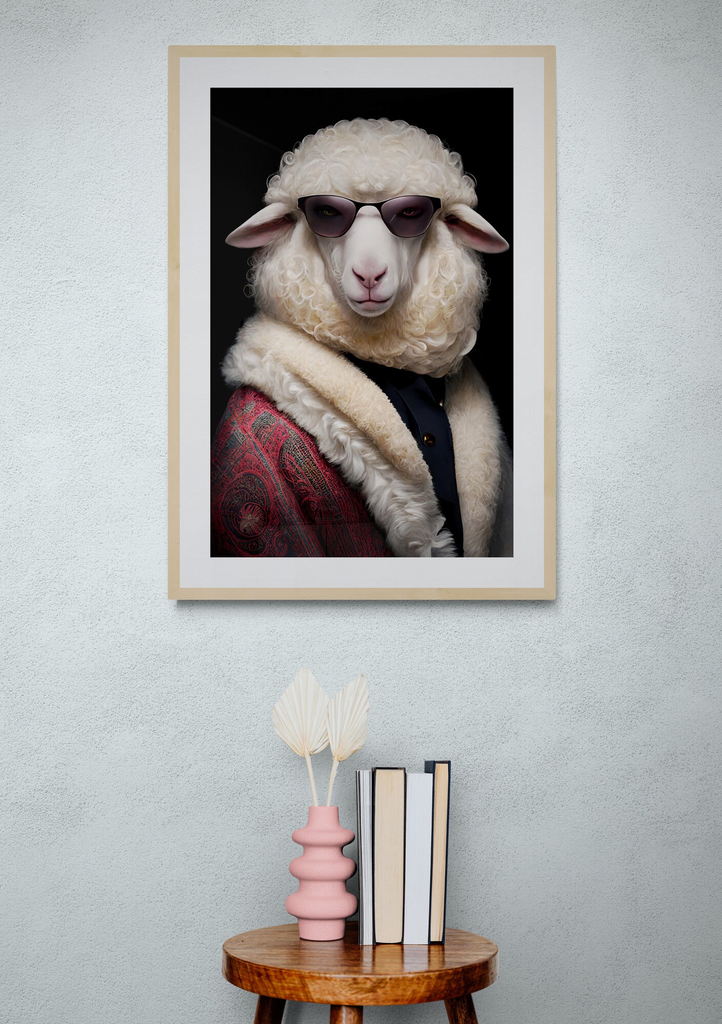 Sheep Wall Art, Sheep Wall Décor, Sheep Poster, Sheep Gift, Sheep ...