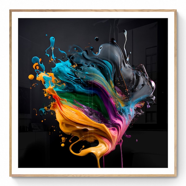 Bright Color Art - Etsy