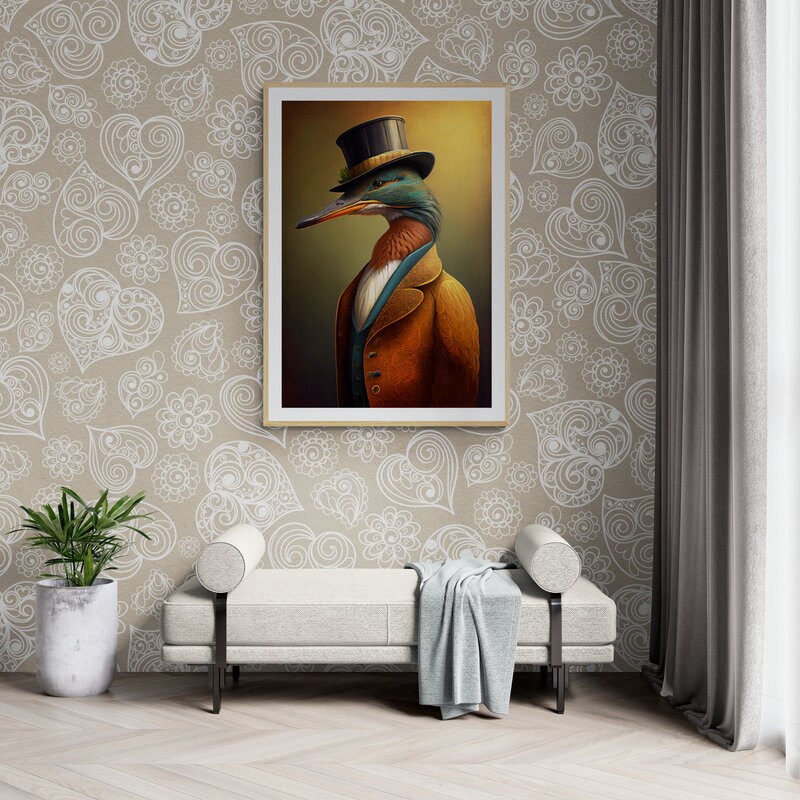 Duck Wall Art, Duck Wall Décor, Duck Poster, Duck Gift, Duck Lovers ...